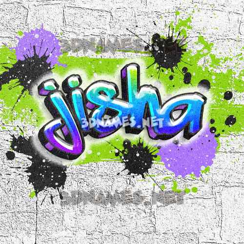 17 3D Names for "jisha"