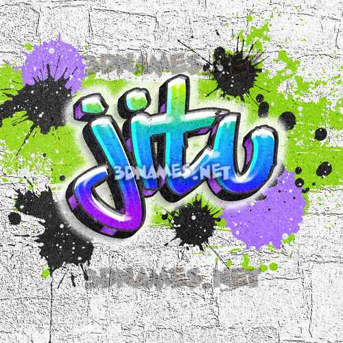 49 3D Names for "jitu"