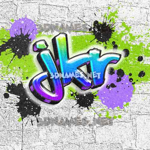 10 3D Names for "jkr"