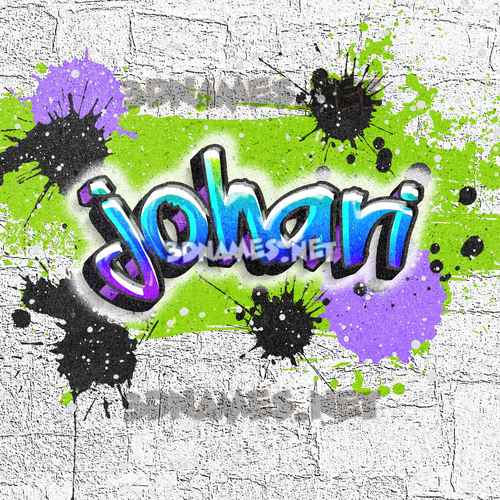 28 3D Names for "johari"