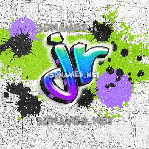 35 3D Names for "jr"