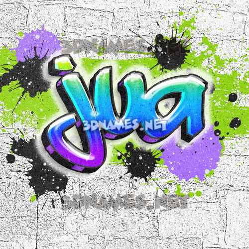 24 3D Names for "jua"