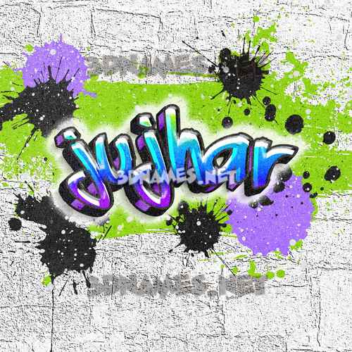 27 3D Names for "jujhar"