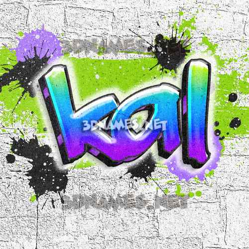 26 3D Names for "kal"