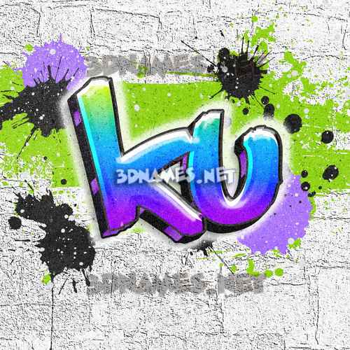 17 3D Names for "ku"