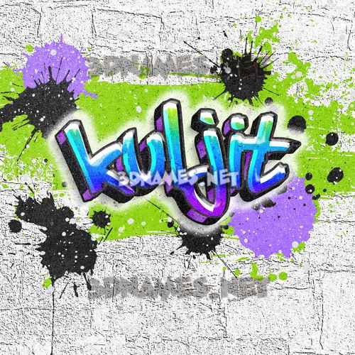 18 3D Names for "kuljit"