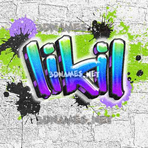 15 3D Names for "likil"