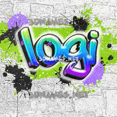 16 3D Names for "logi"