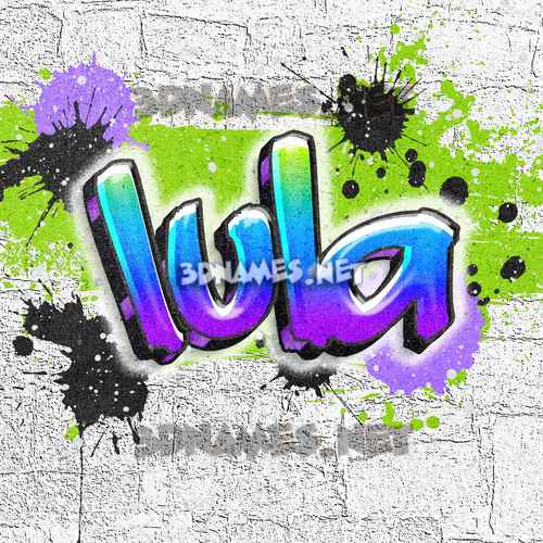 15 3D Names for "lula"