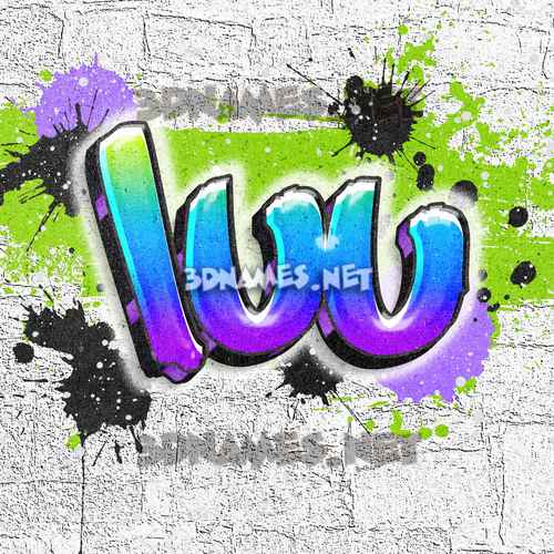 16 3D Names for "luu"