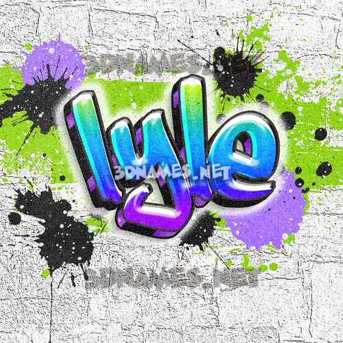 29 3D Names for "lyle"