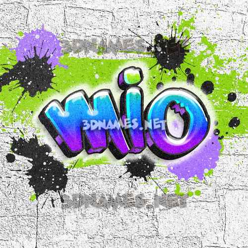 15 3D Names for "mio"