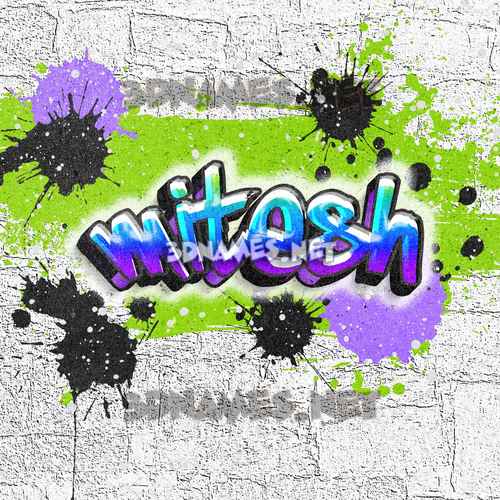 32 3D Names for "mitesh"