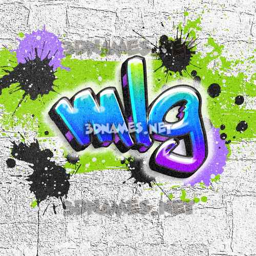 13 3D Names for "mlg"