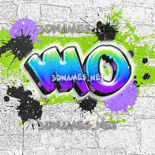 30 3D Names for "mo"