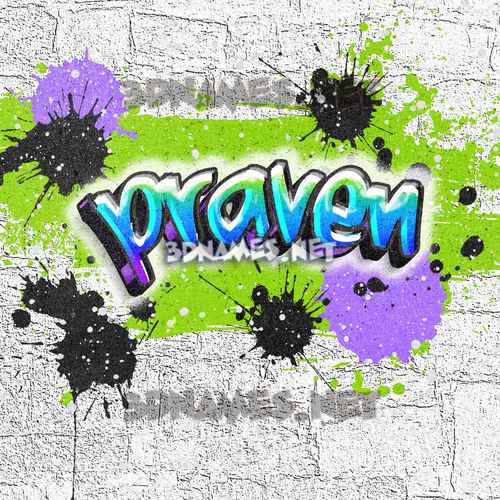 12 3D Names for "praven"