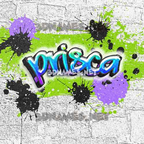 27 3D Names for "prisca"