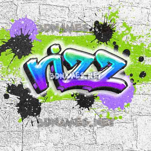 15 3D Names for "rizz"