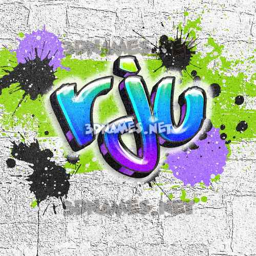 10 3D Names for "rju"