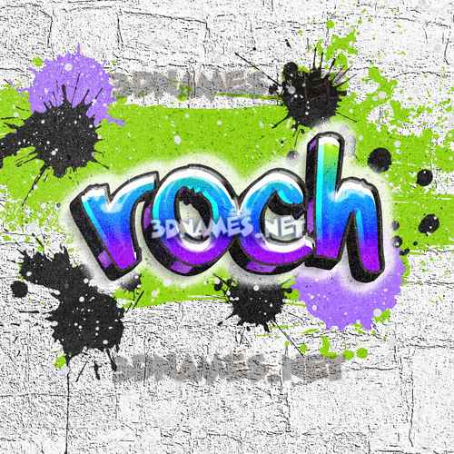 15 3D Names for "roch"