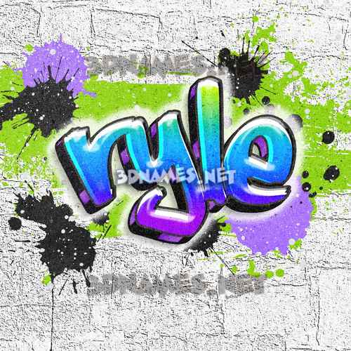 14 3D Names for "ryle"