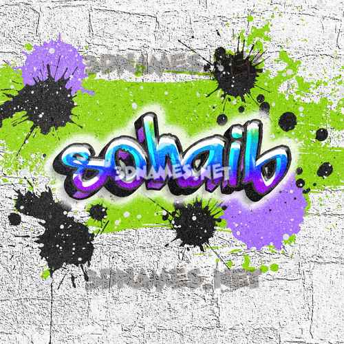 31 3D Names for "sohaib"