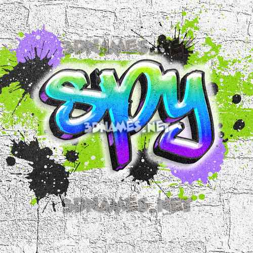 15 3D Names for "spy"