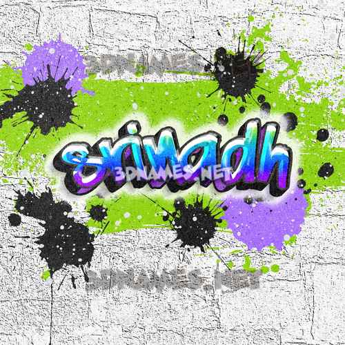 29 3D Names for "srinadh"