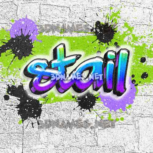 18 3D Names for "stail"