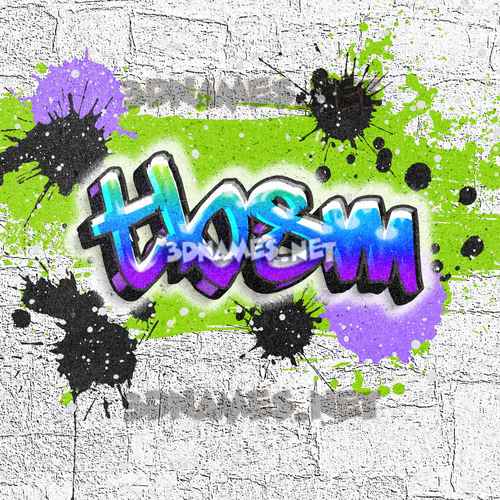 13 3D Names for "tbsm"