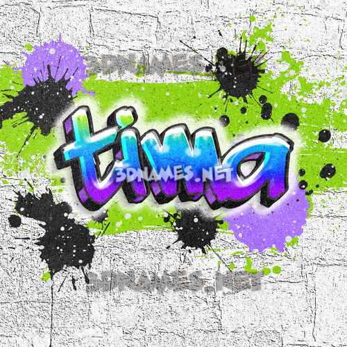 17 3D Names for "tima"