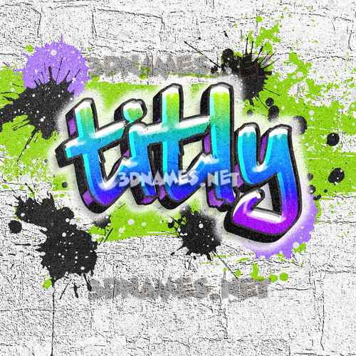 11 3D Names for "titly"