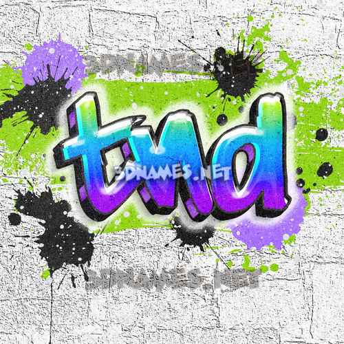 10 3D Names for "tnd"