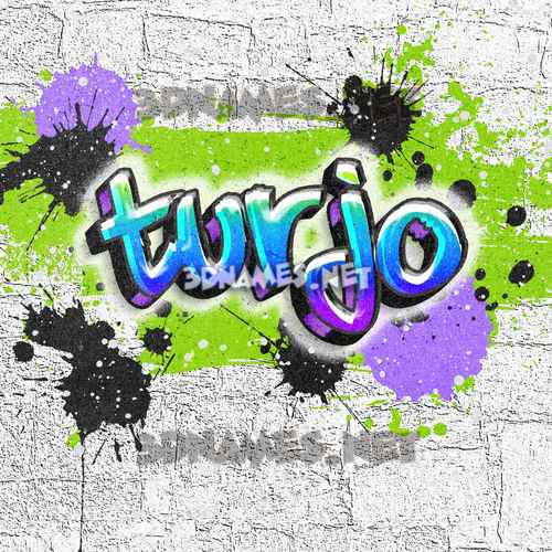 13 3D Names for "turjo"