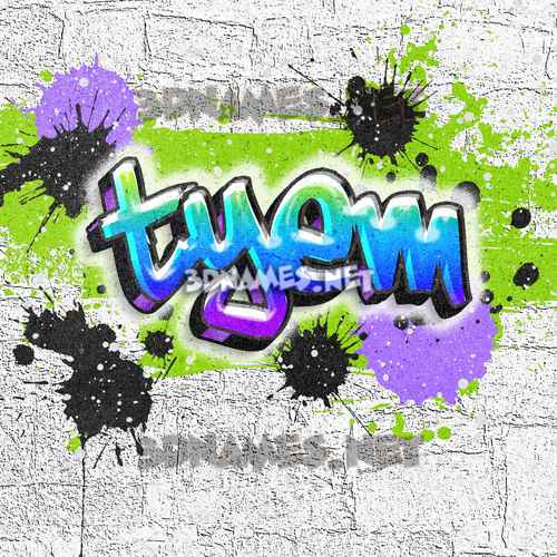 14 3D Names for "tyem"