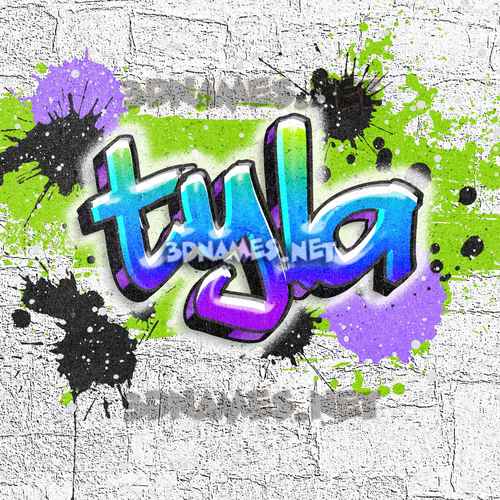 27 3D Names for "tyla"