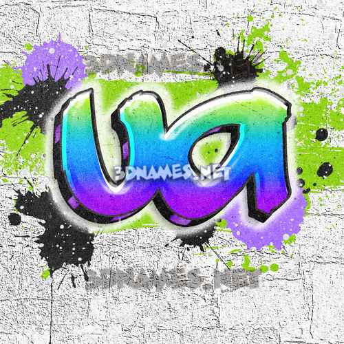 16 3D Names for "ua"