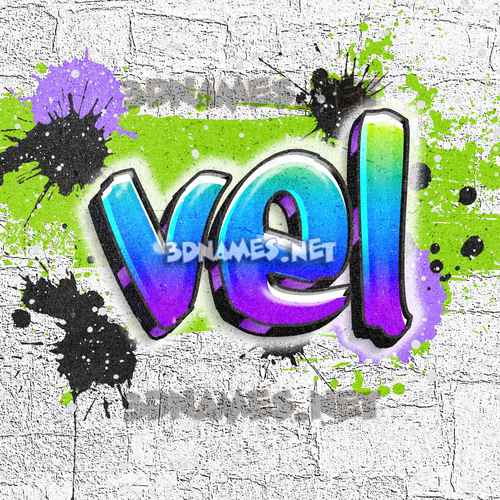 19 3D Names for "vel"