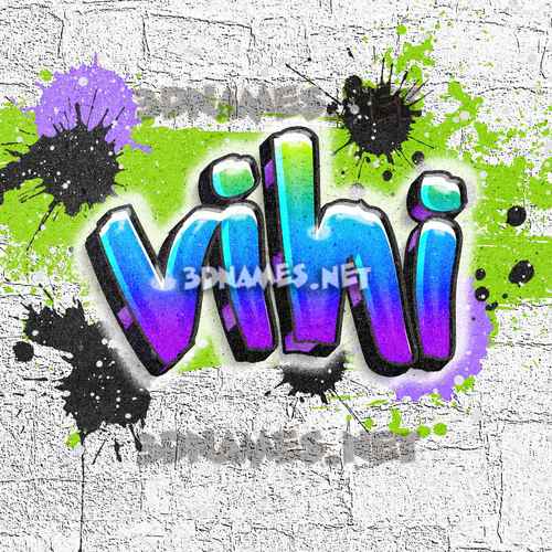 23 3D Names for "vihi"