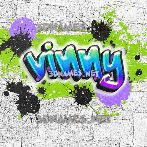 34 3D Names for "vinny"