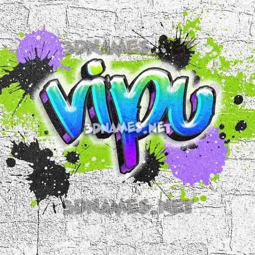 12 3D Names for "vipu"