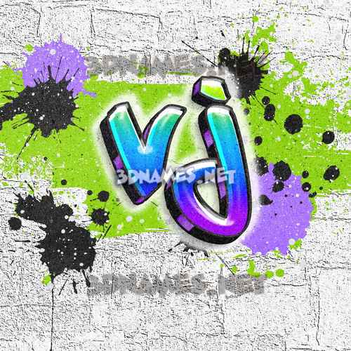 30 3D Names for "vj"