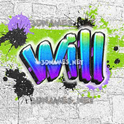 29 3D Names for "will"