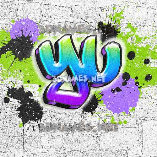 28 3D Names for "yu"