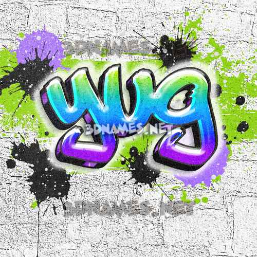 32 3D Names for "yug"