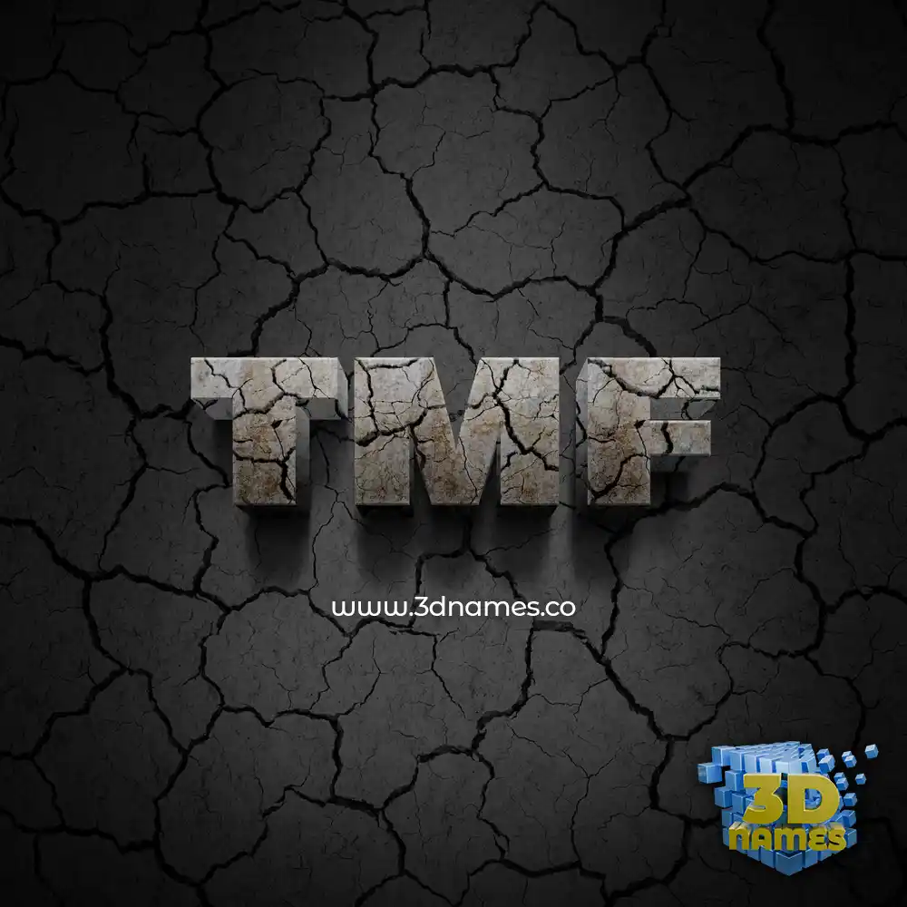 Preview of Cracked Stone 3D name for "tmf"
