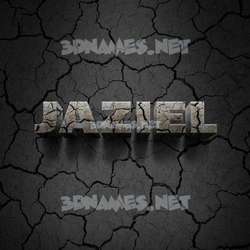 17 3D Names for "jaziel"