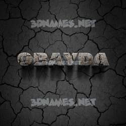 17 3D Names for "obayda"