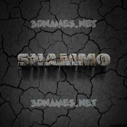 14 3D Names for "shammo"