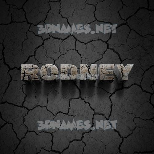 Preview of Cracked Stone 3D name for "rodney"